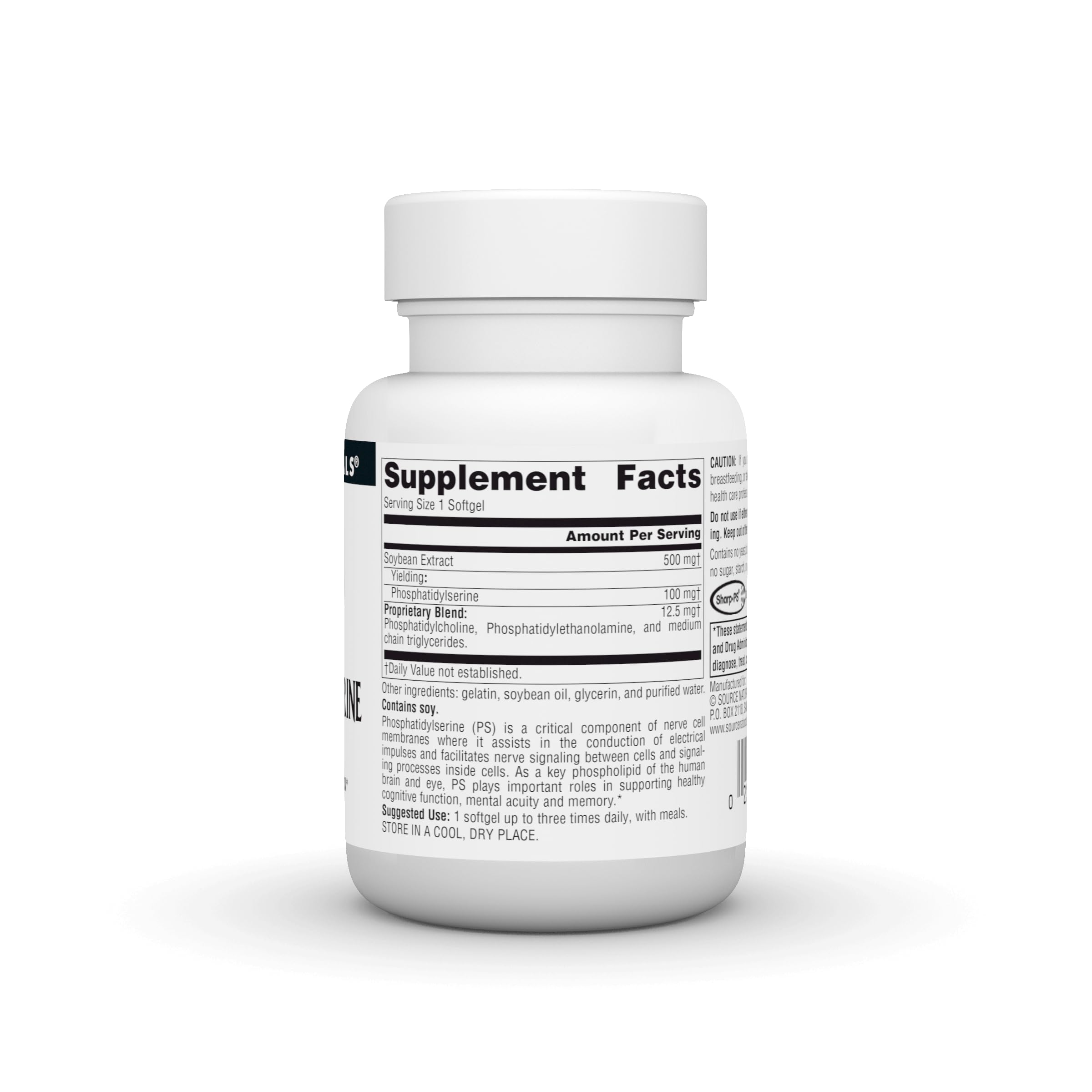 enhanced concentration with phosphatidyl serine