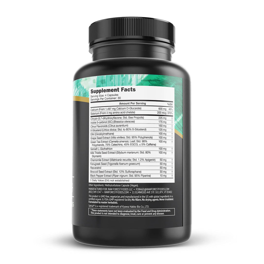 enhanced detox with Calcium D-Glucarate