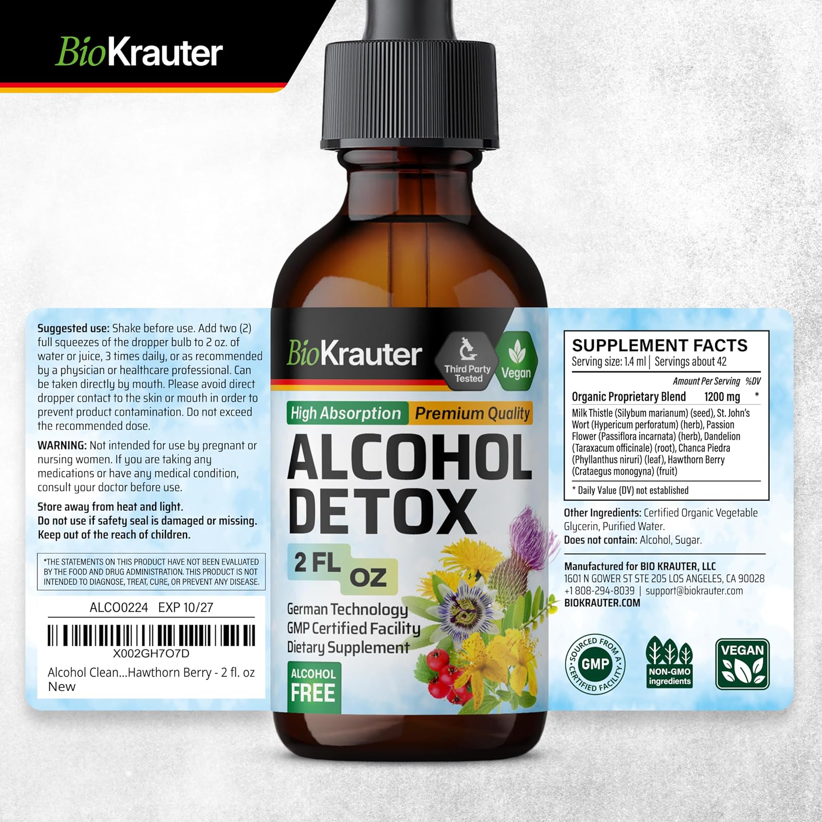 enhanced detox with milk thistle