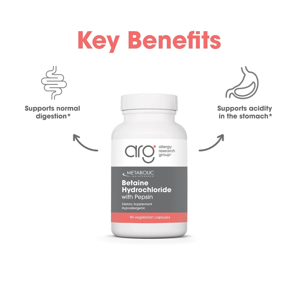 enhanced digestion with Betaine HCl