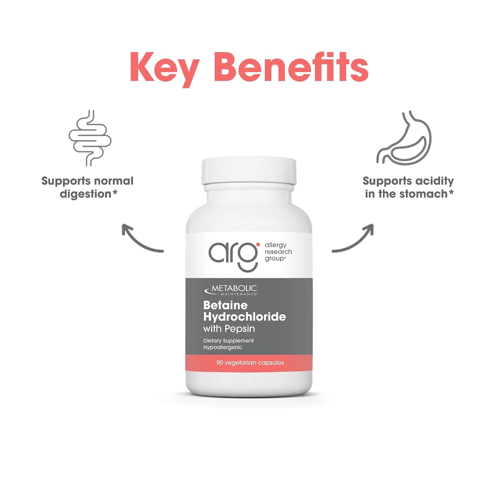 enhanced digestion with Betaine HCl