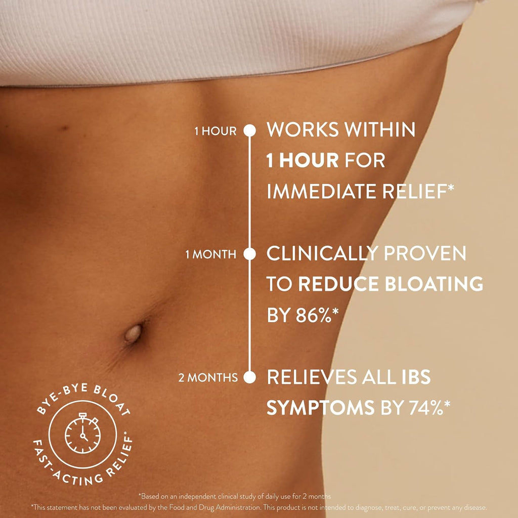 enhanced digestion with Bloat enzymes