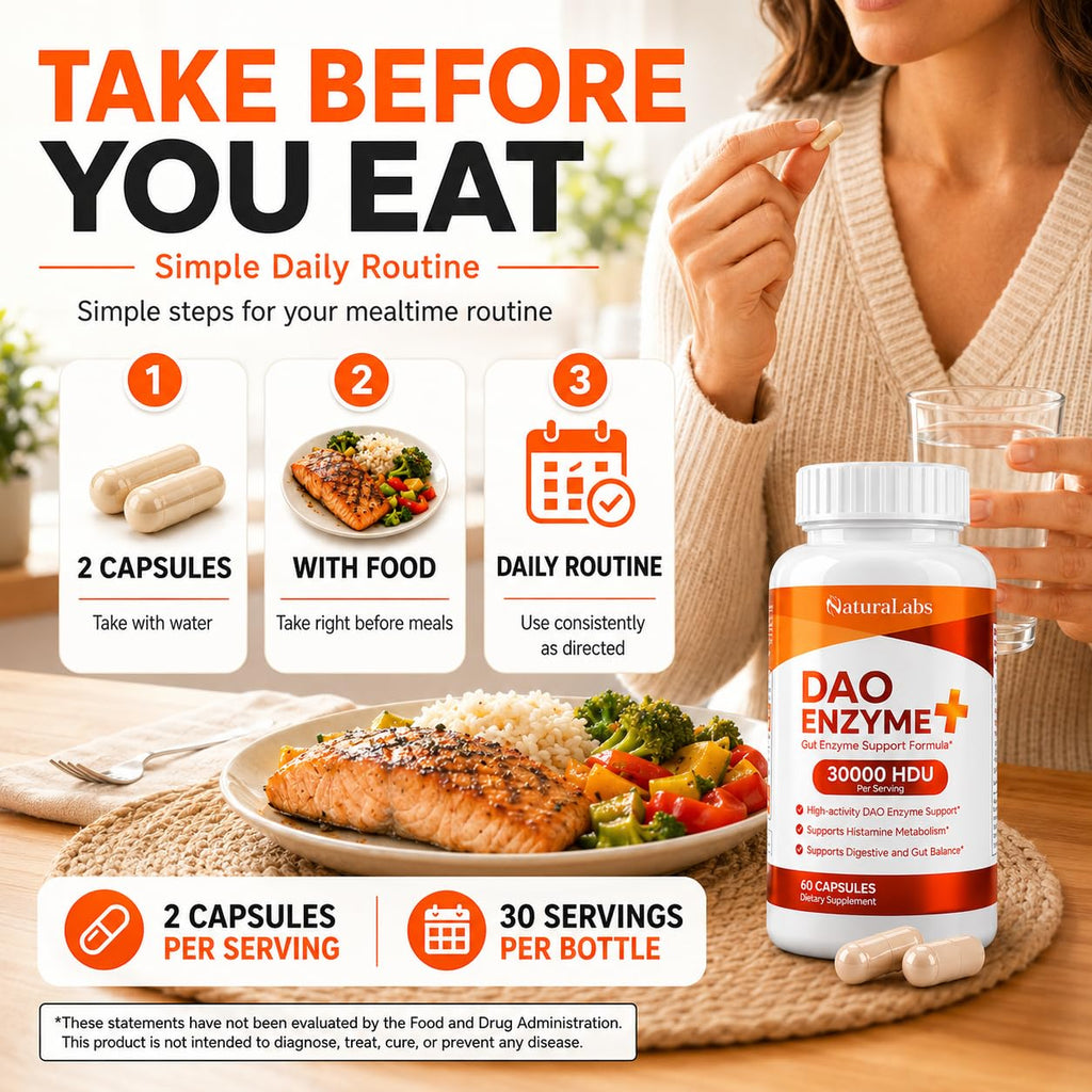 enhanced digestion with DAO Supplements