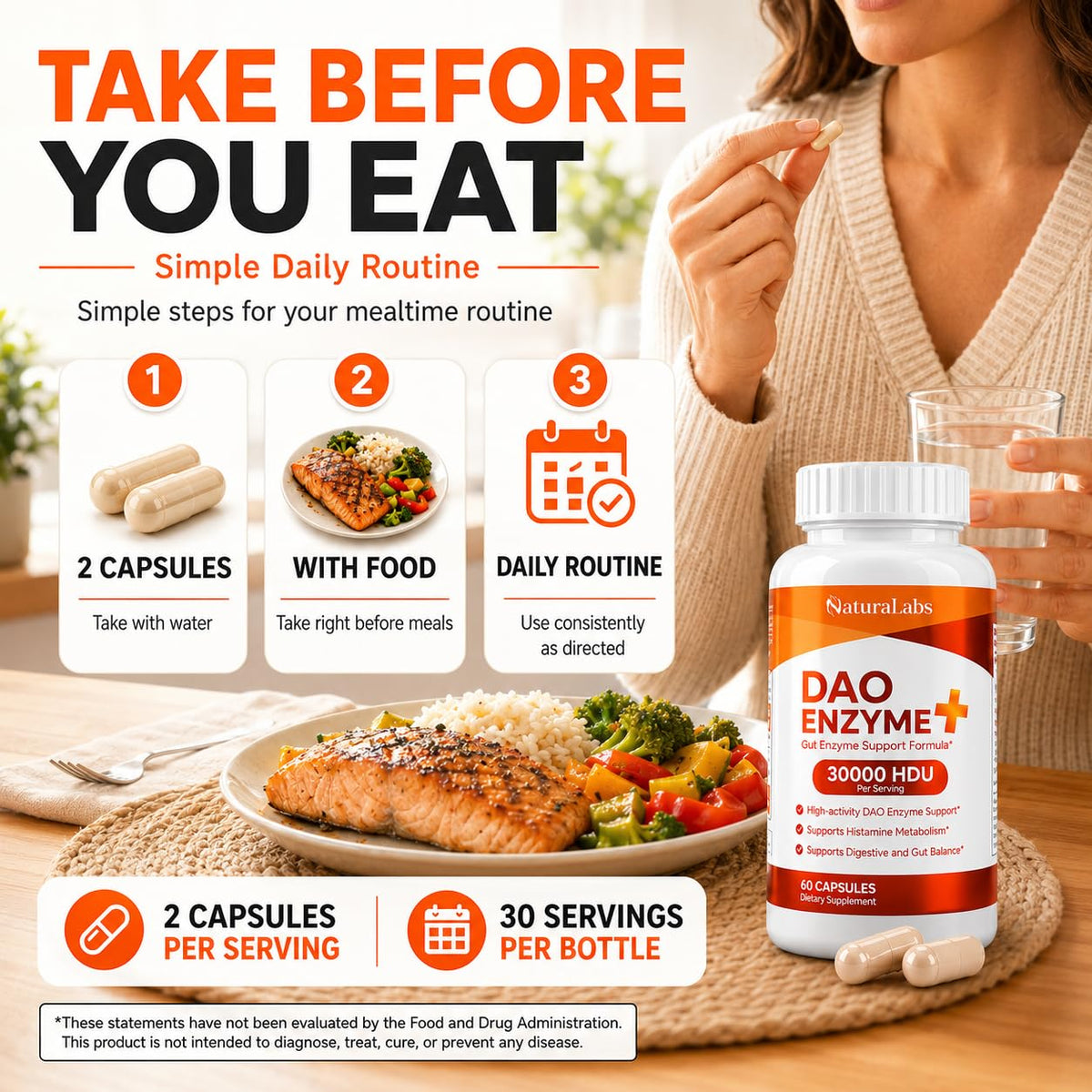 enhanced digestion with DAO Supplements