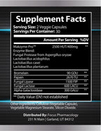 enhanced digestion with enzyme capsules