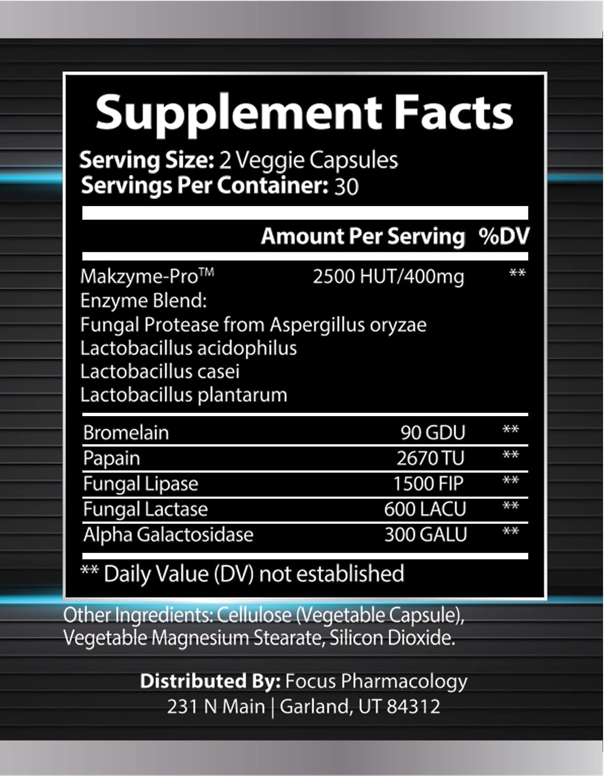 enhanced digestion with enzyme capsules