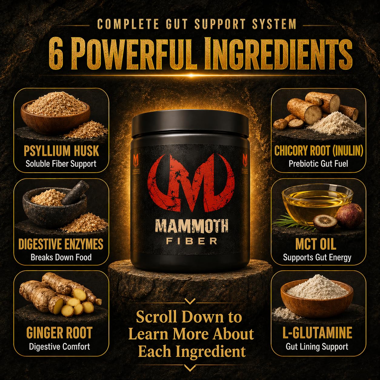 enhanced digestion with fiber supplement