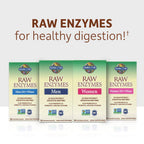 enhanced digestion with Garden of Life enzymes