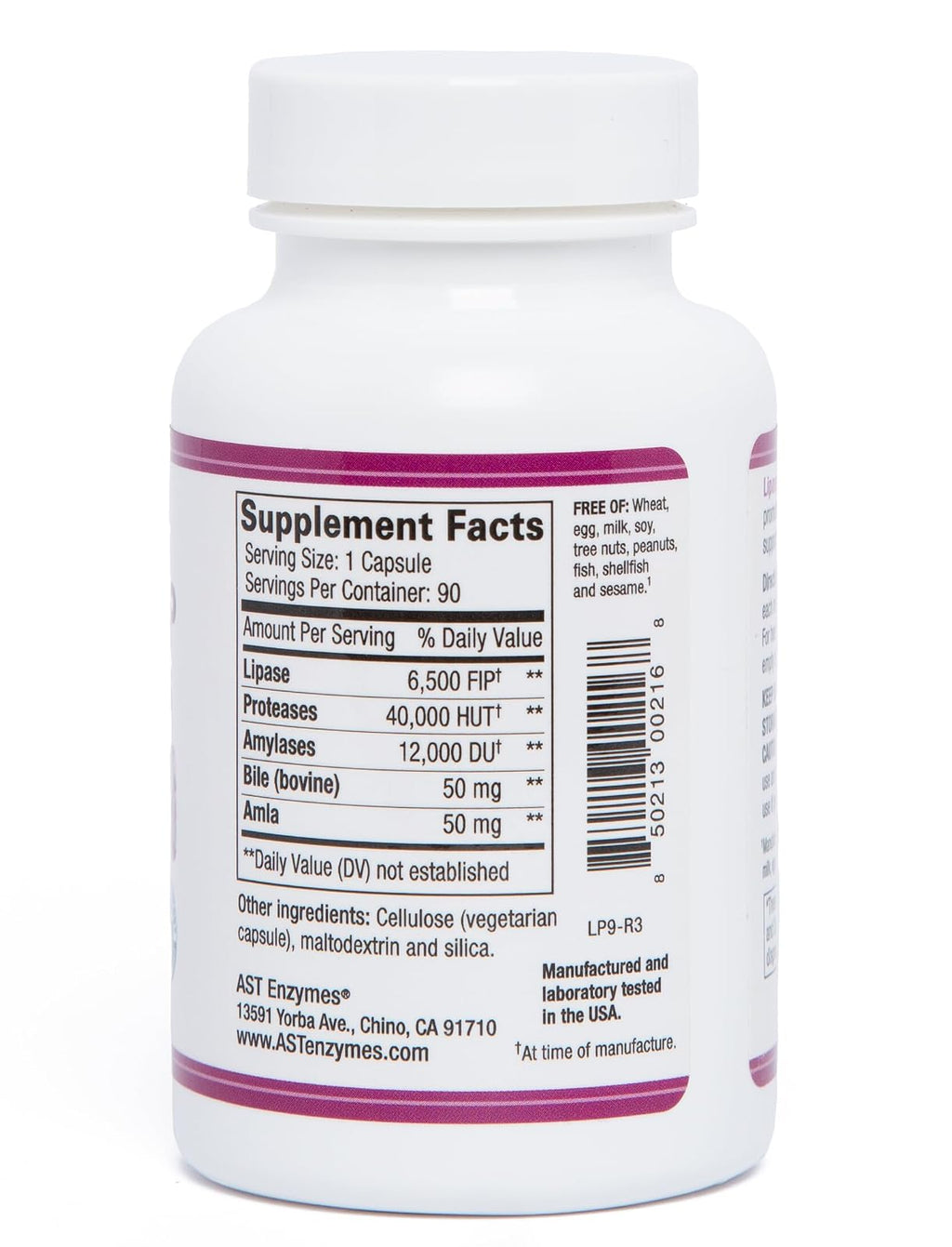 enhanced digestion with lipase enzymes