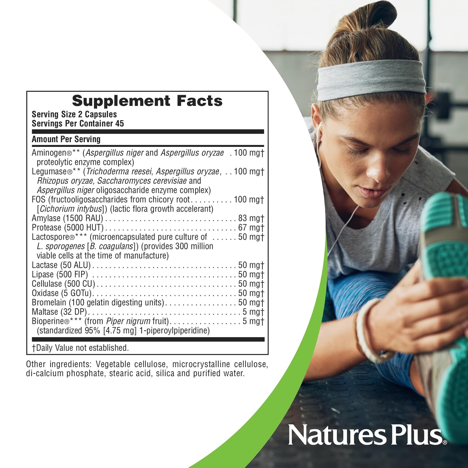 enhanced digestion with NaturesPlus