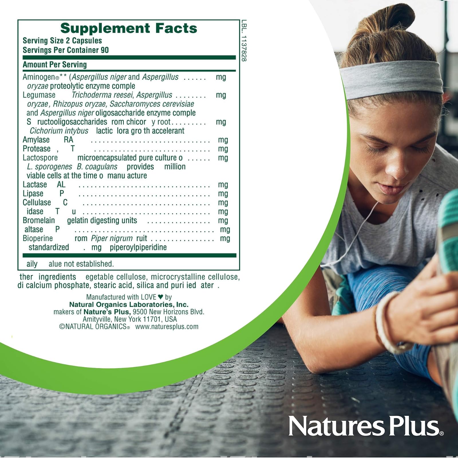enhanced digestion with NaturesPlus
