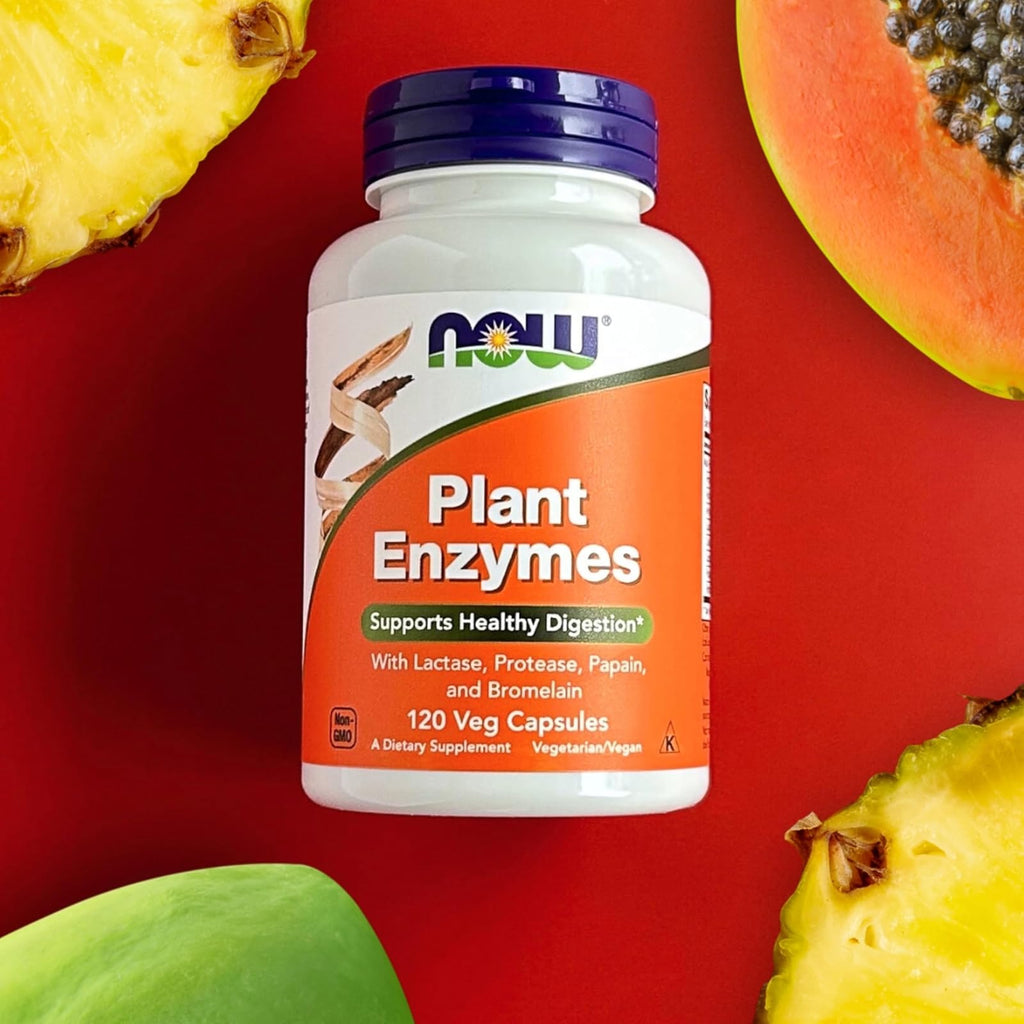 enhanced digestion with NOW Foods enzymes