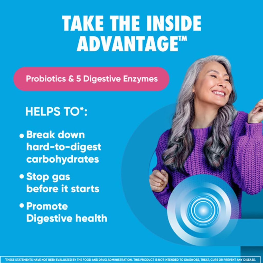 enhanced digestion with probiotic enzymes