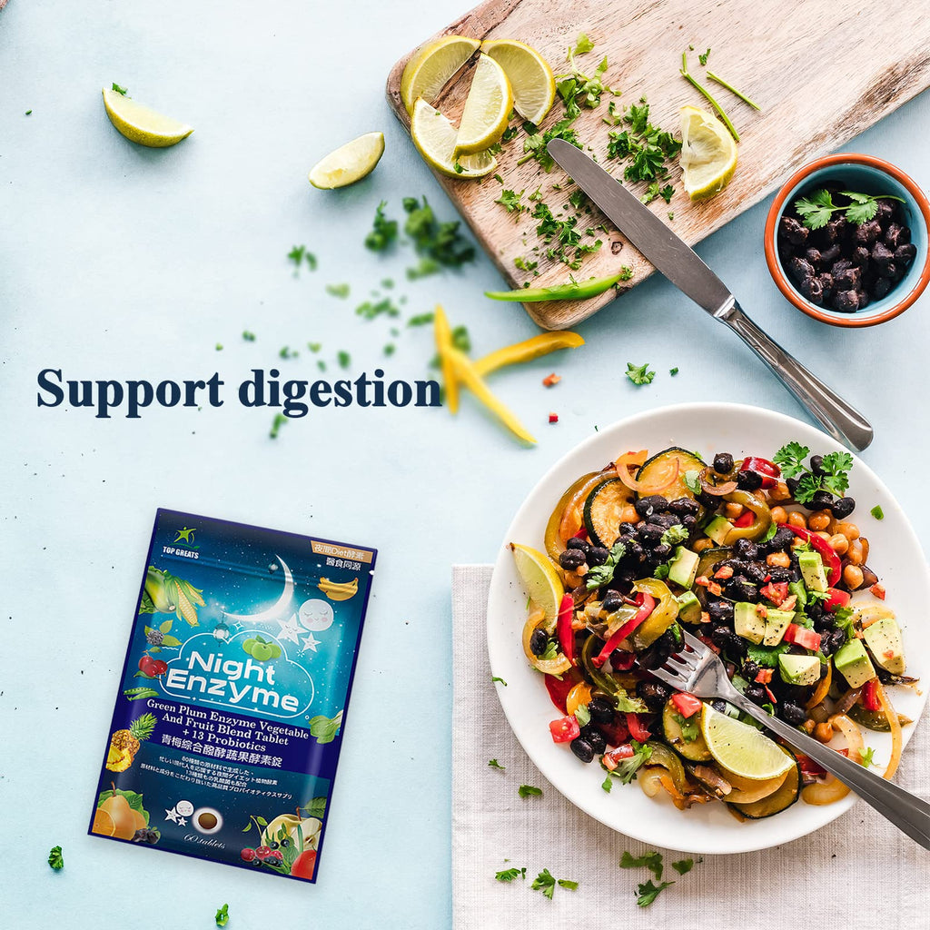 enhanced digestion with probiotics formula