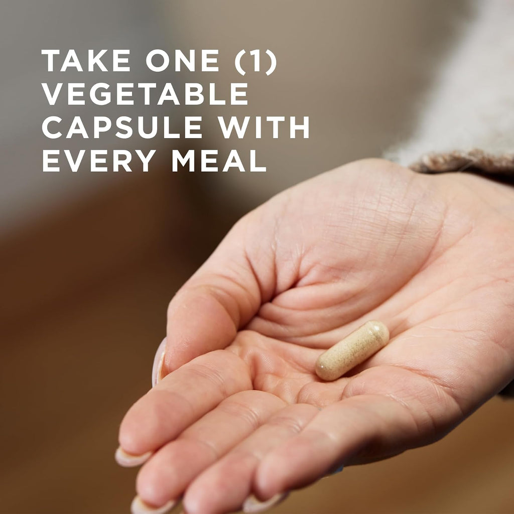 enhanced digestion with vegetable capsules