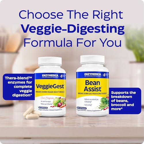 enhanced digestion with VeggieGest capsules