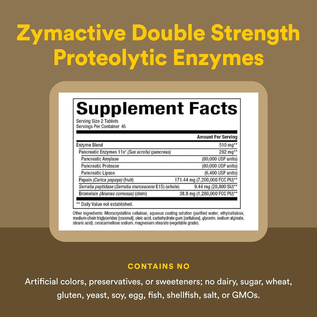 enhanced digestive enzyme formula