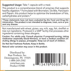 enhanced digestive enzymes for nutrient absorption
