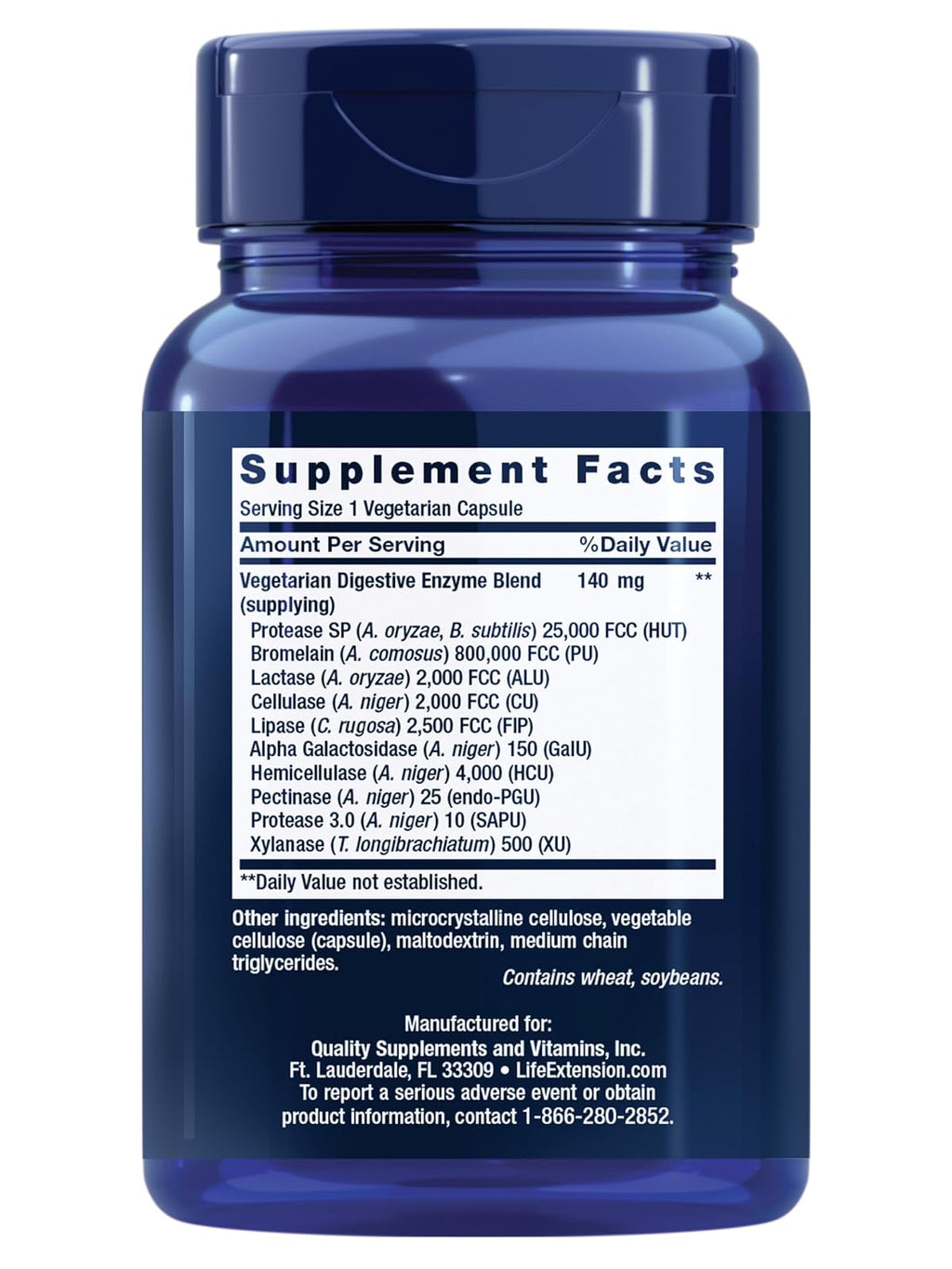 Enhanced digestive enzymes support gut health