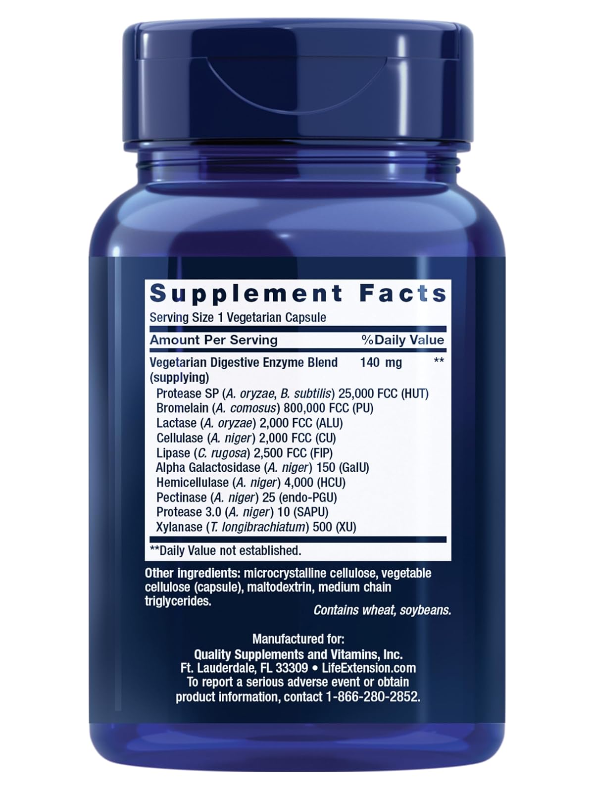 Enhanced digestive enzymes support gut health