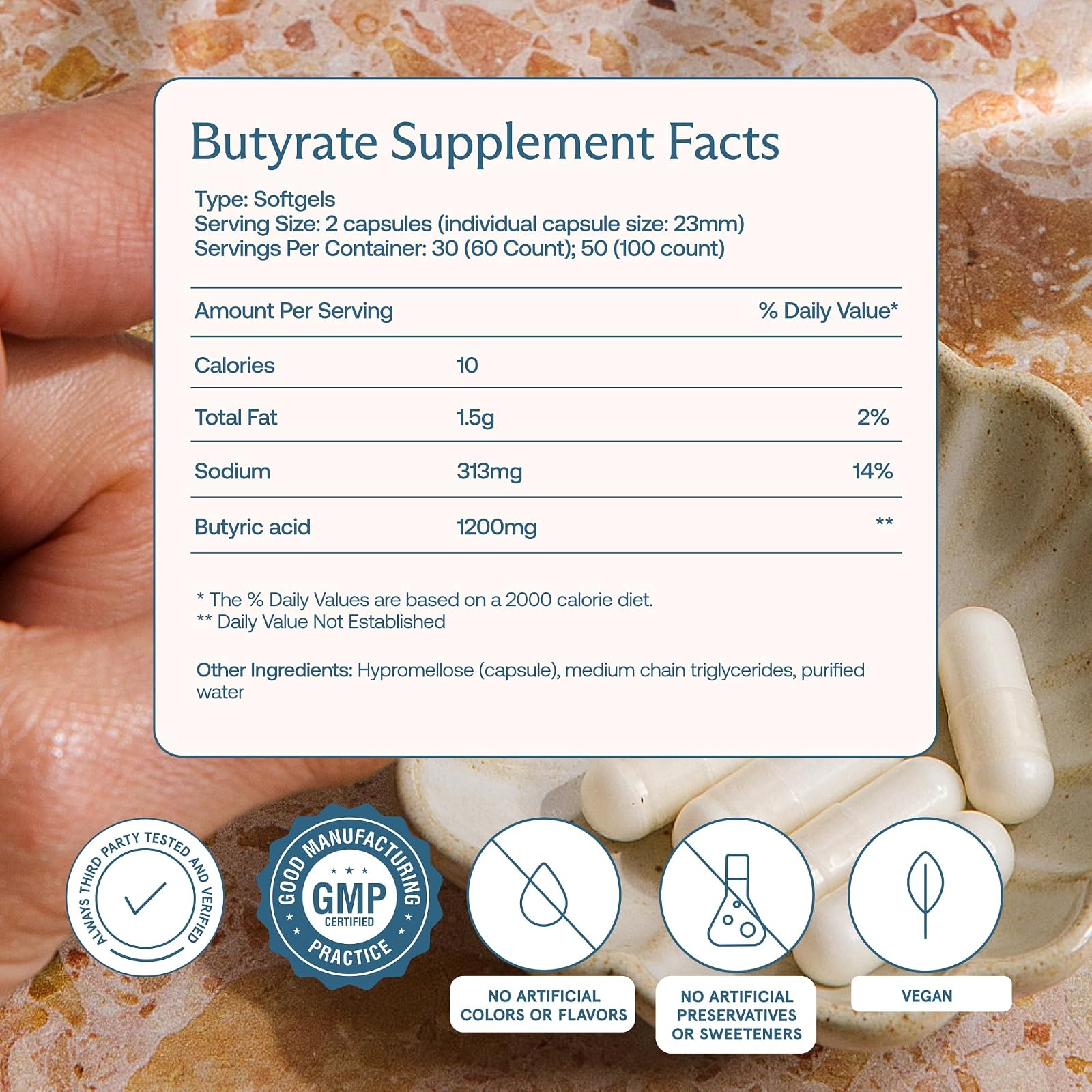 enhanced digestive enzymes with Butyrate