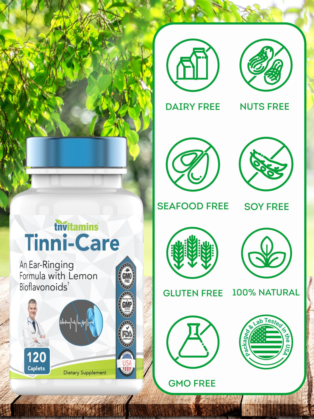 enhanced ear function with Tinni-Care