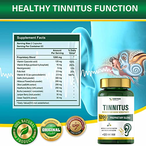 enhanced ear wellness with vitamins