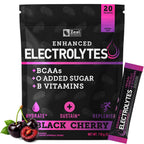 Enhanced electrolyte powder black cherry flavor