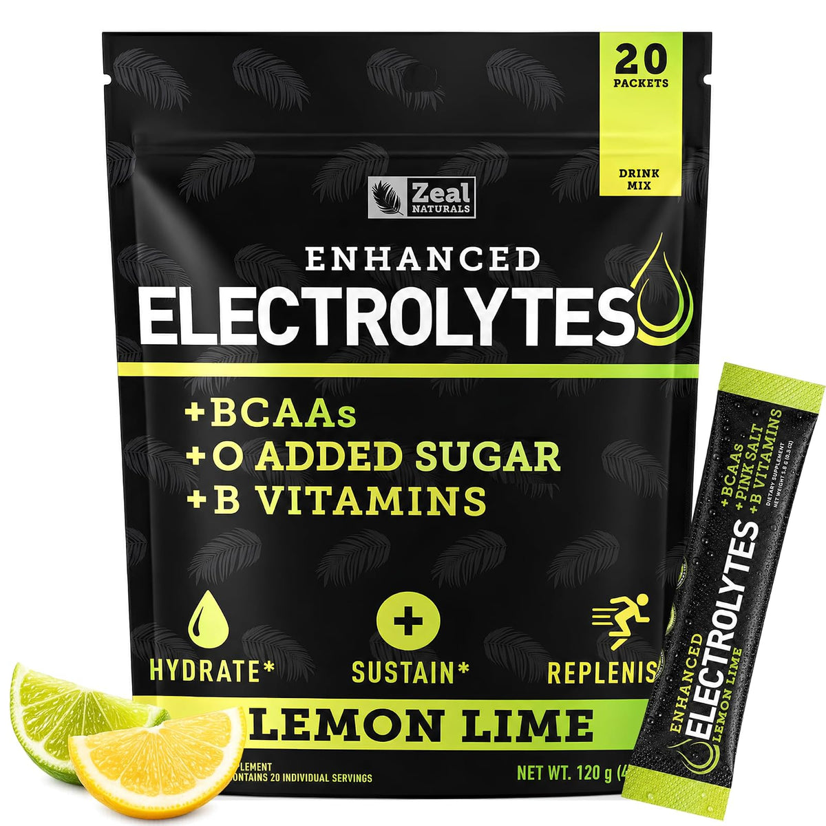 Enhanced electrolyte powder lemon lime