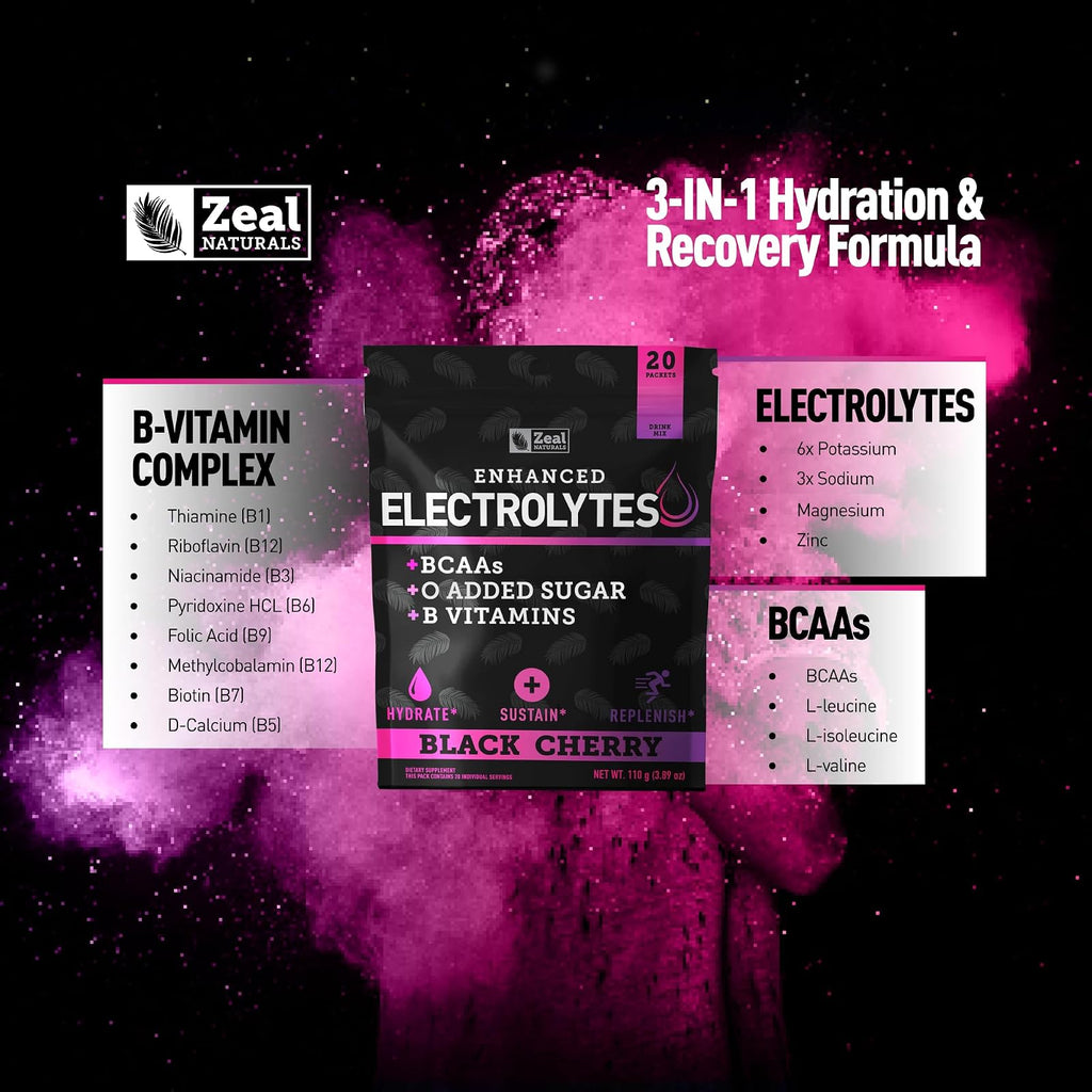 Enhanced electrolytes for active lifestyles