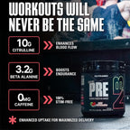 enhanced endurance pre-workout formula