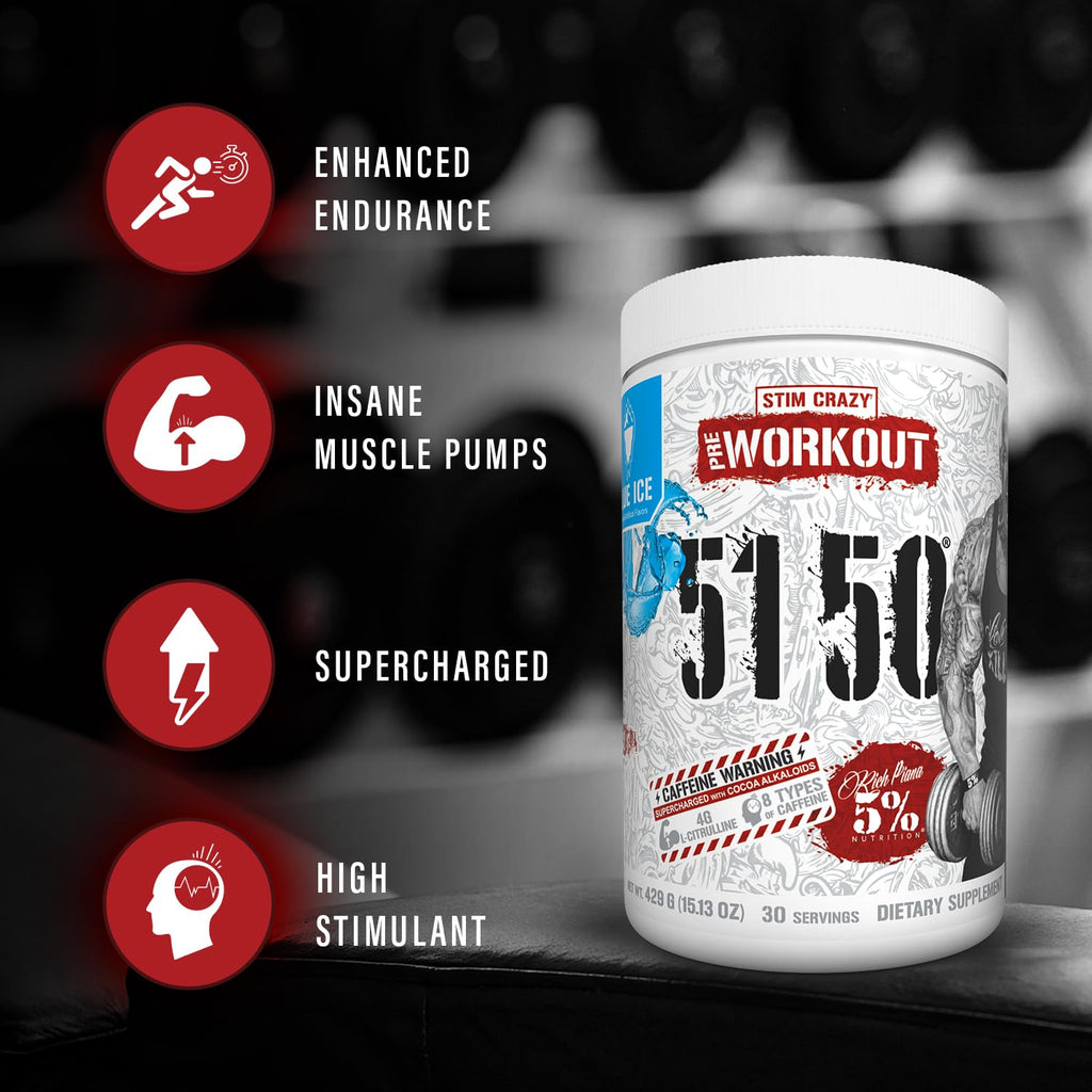 enhanced endurance with 5150 pre workout