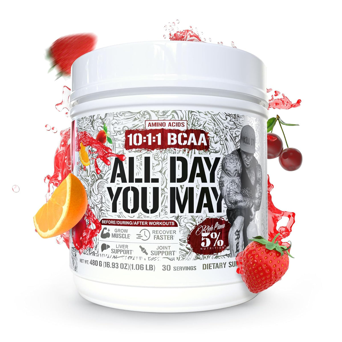 enhanced endurance with BCAA powder