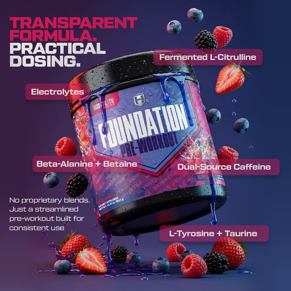 enhanced endurance with HOSSTILE powder