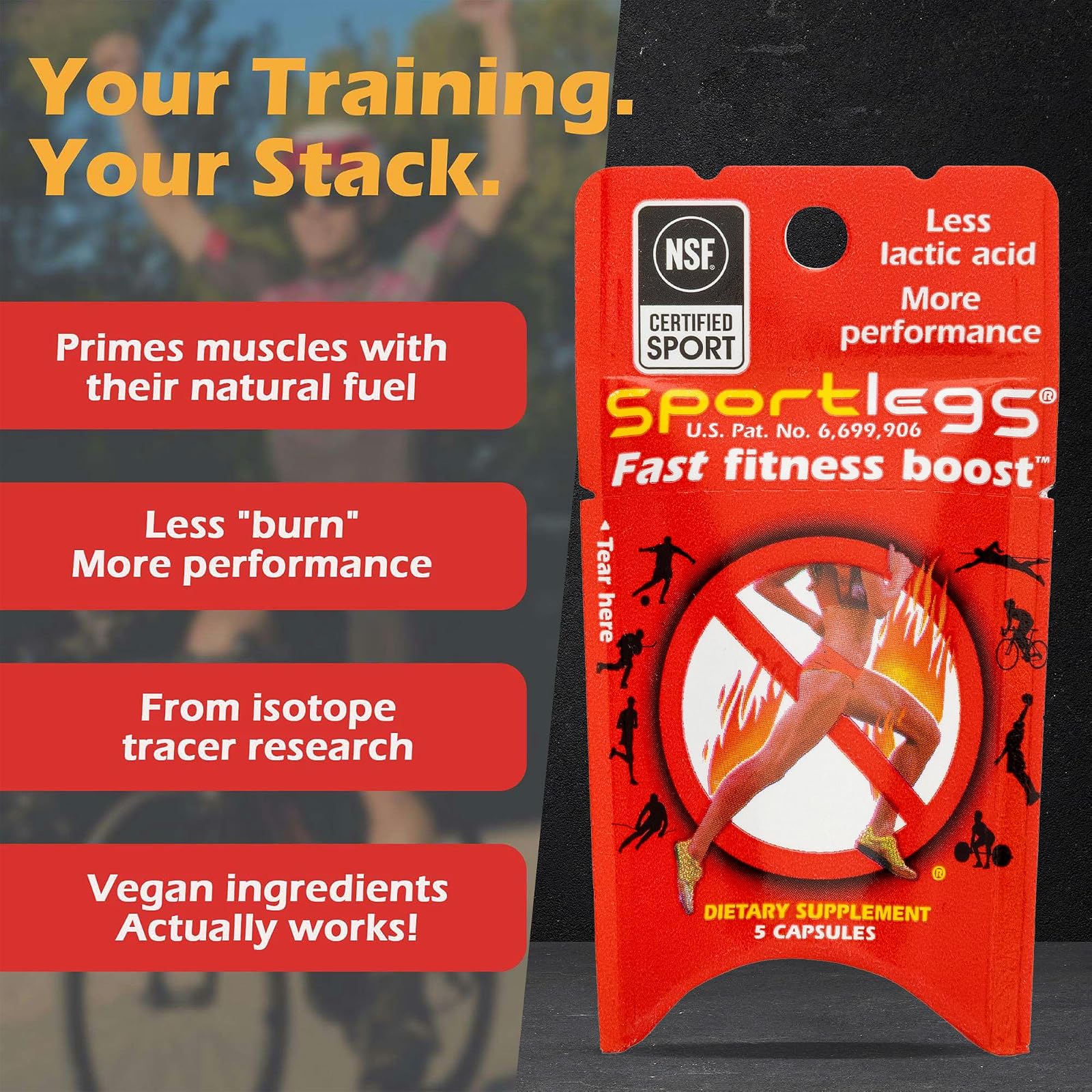 enhanced endurance with SPORTLEGS