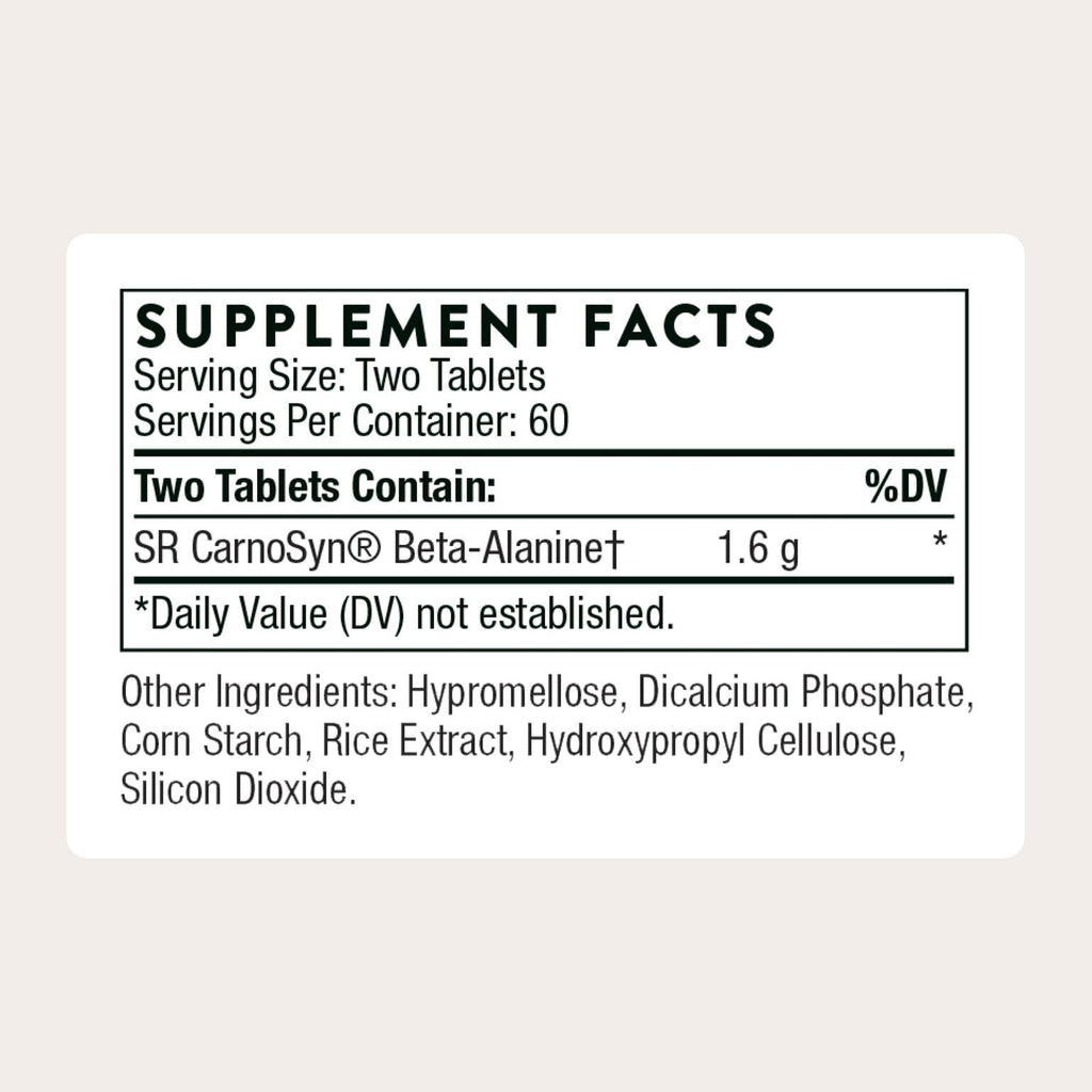 enhanced endurance with THORNE Beta Alanine