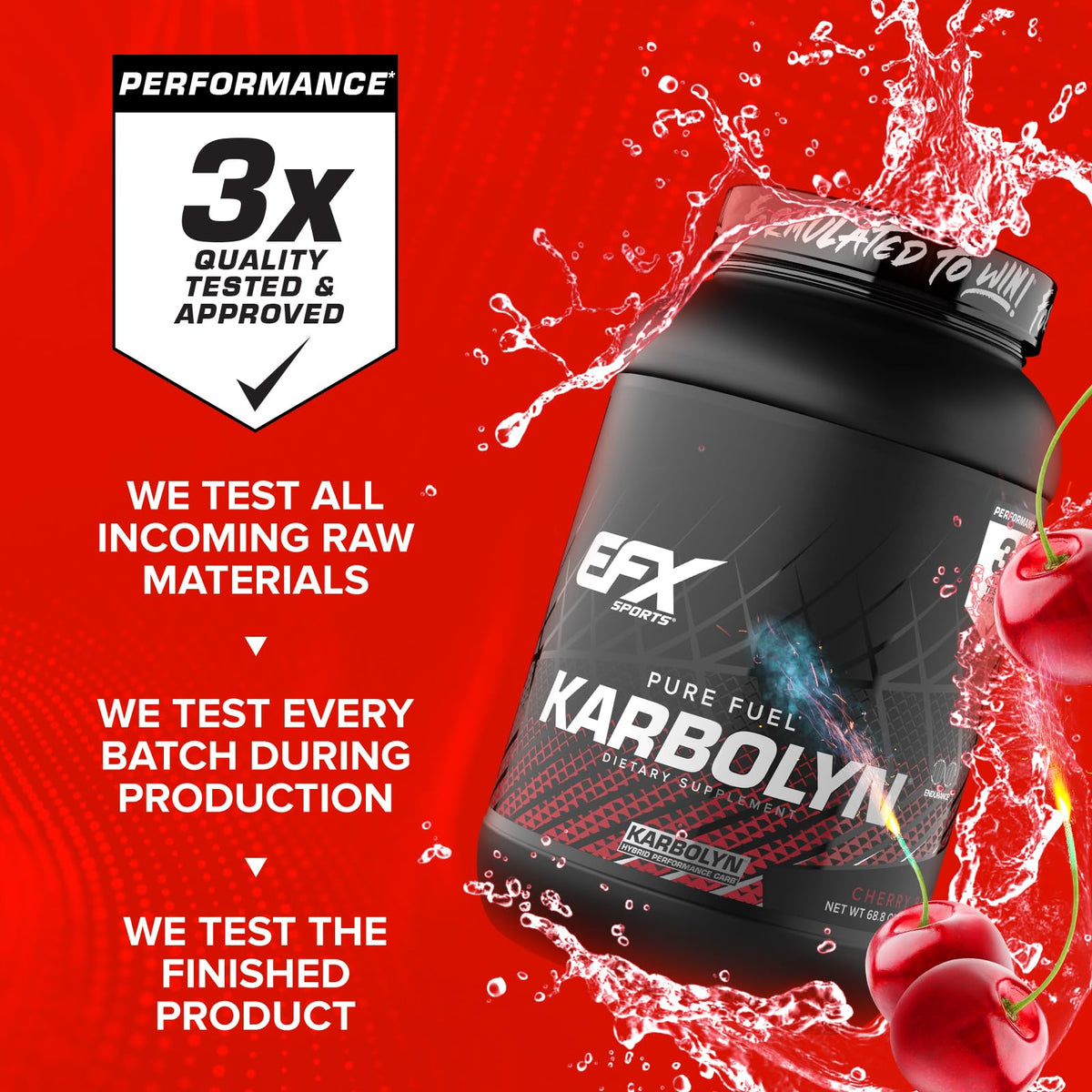 enhanced energy boost cherry flavour