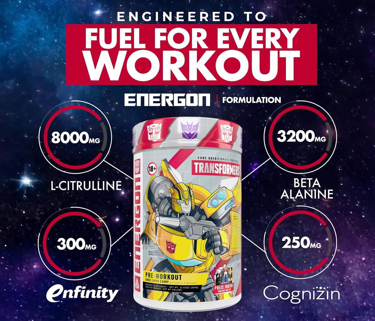Enhanced energy for intense workouts