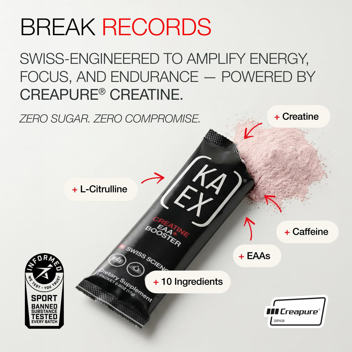 enhanced energy for workouts KA EX