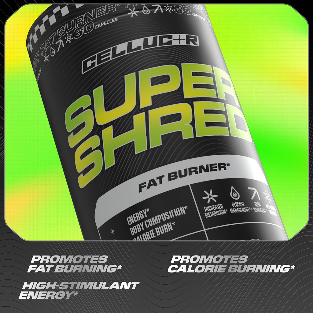 enhanced energy from Cellucor Super Shred