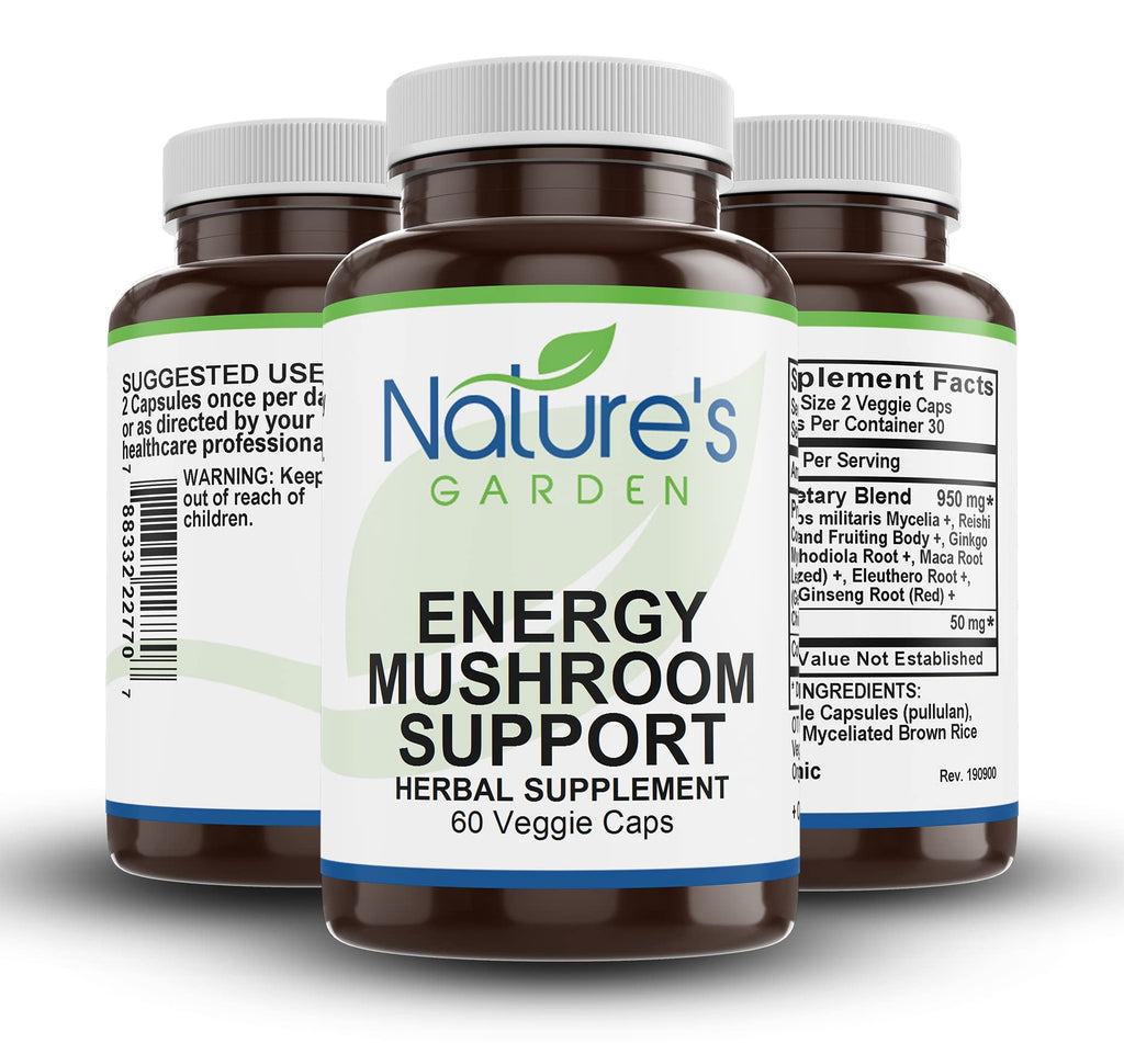 enhanced energy from mushrooms