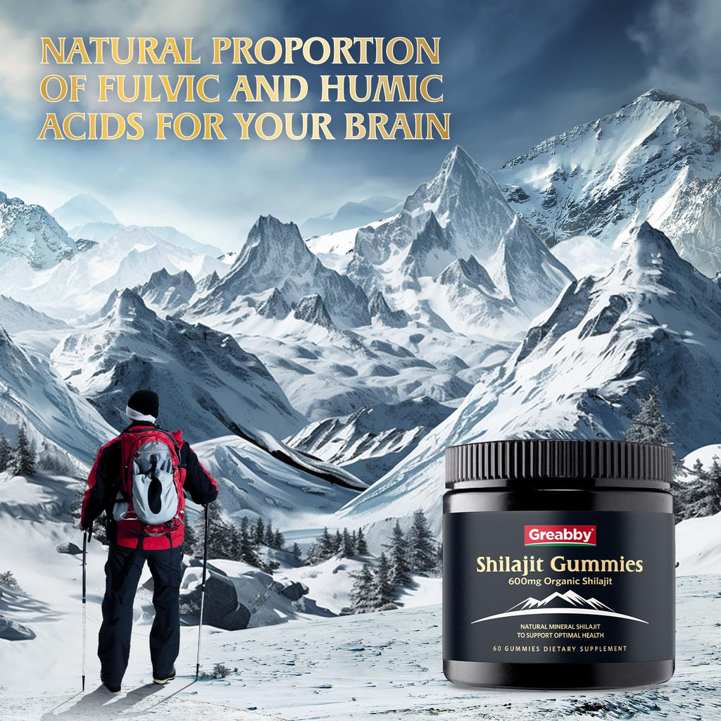 enhanced energy from shilajit gummies