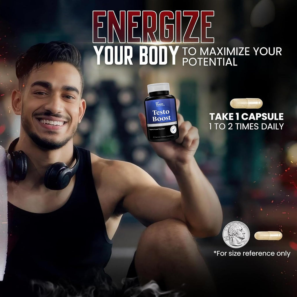 enhanced energy testosterone booster supplement