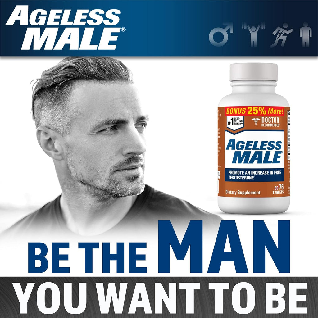enhanced energy with Ageless Male