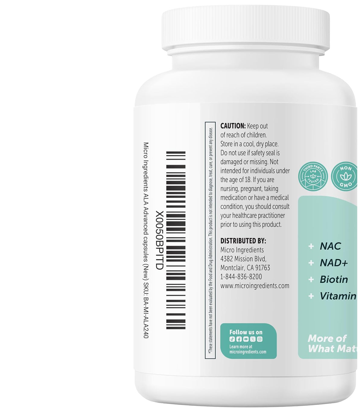 Enhanced energy with Alpha Lipoic Acid
