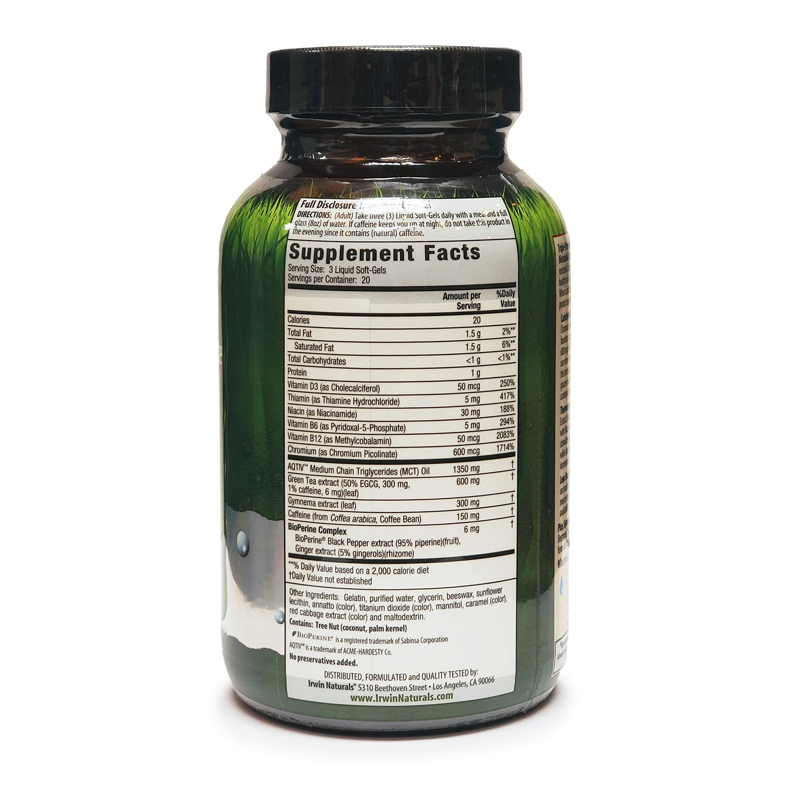 enhanced energy with chromium supplement