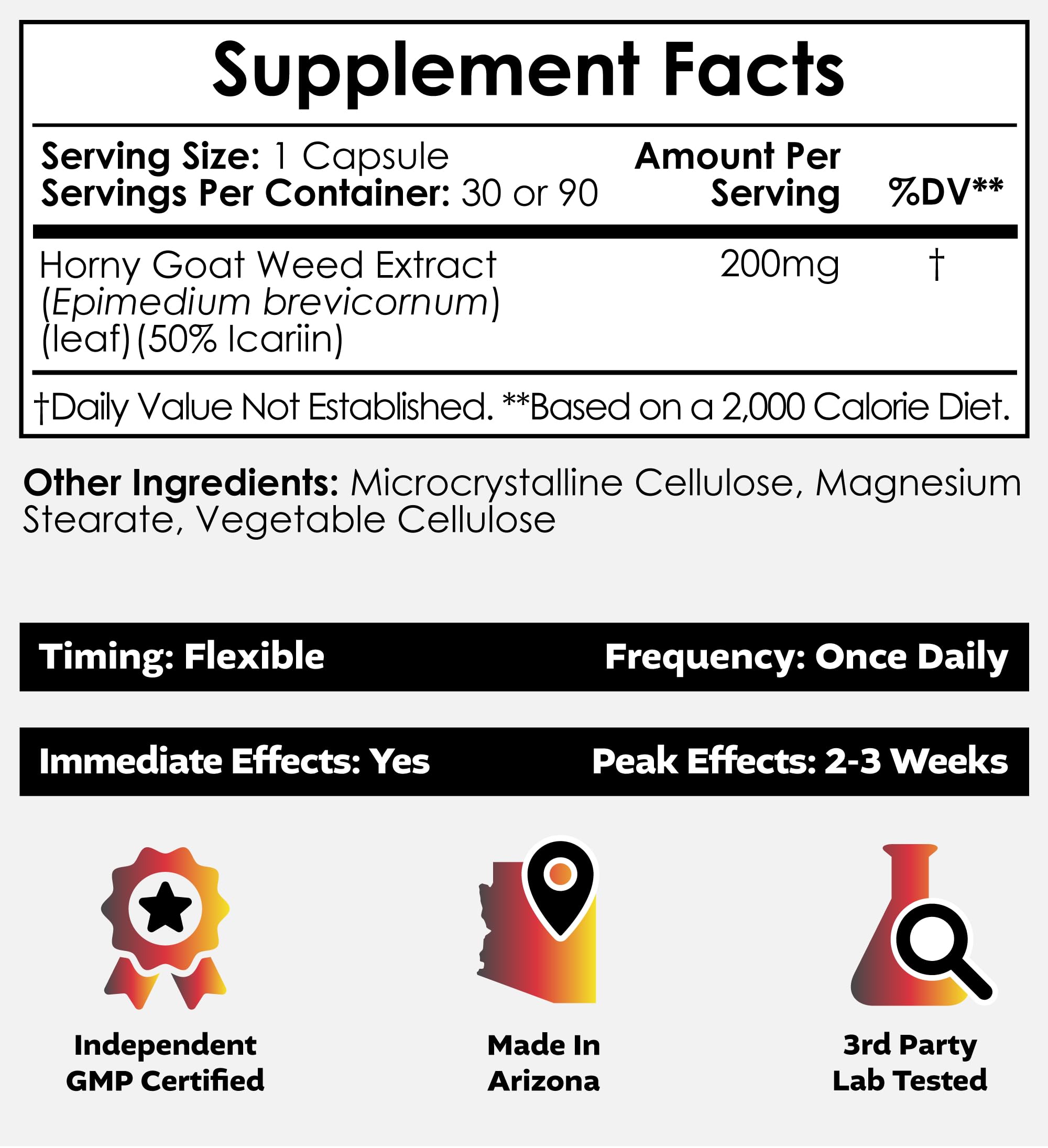 enhanced energy with horny goat weed