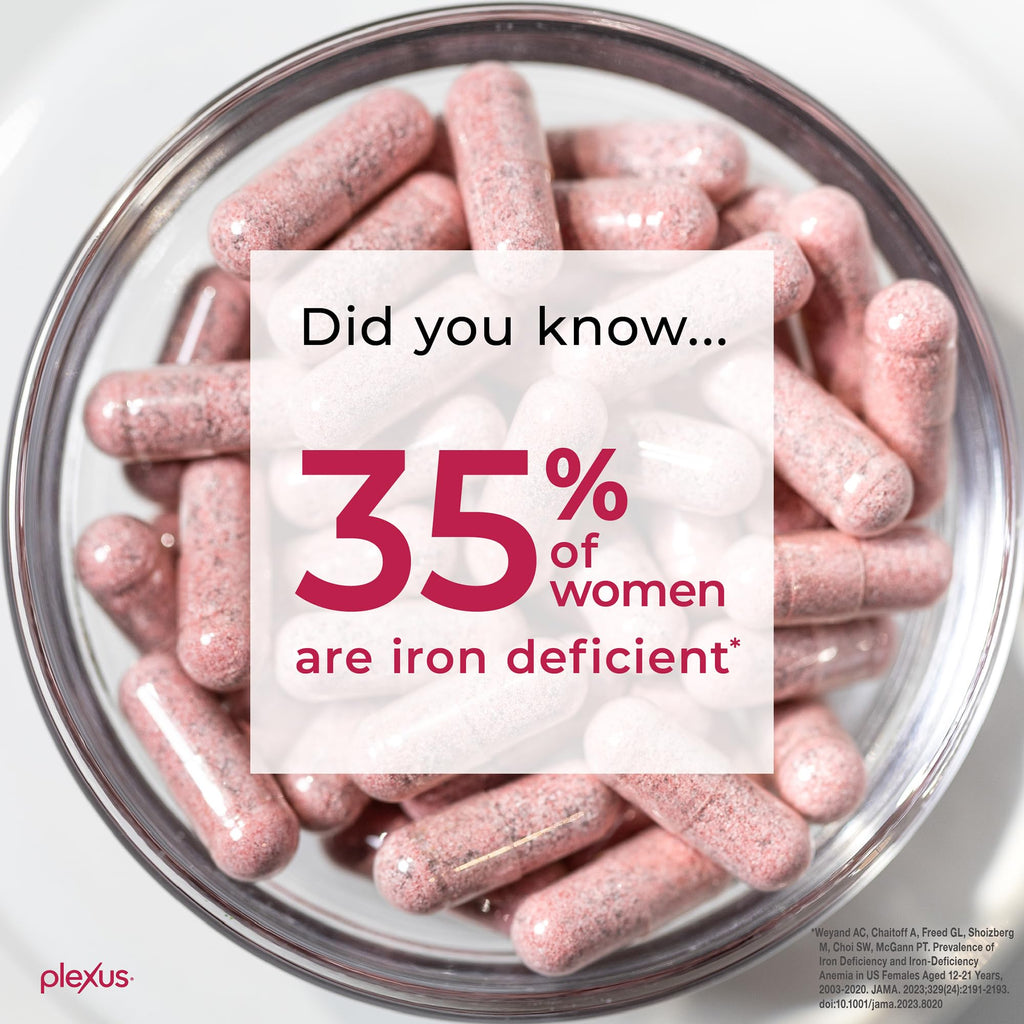 enhanced energy with iron and vitamins