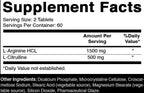 enhanced energy with l-arginine complex