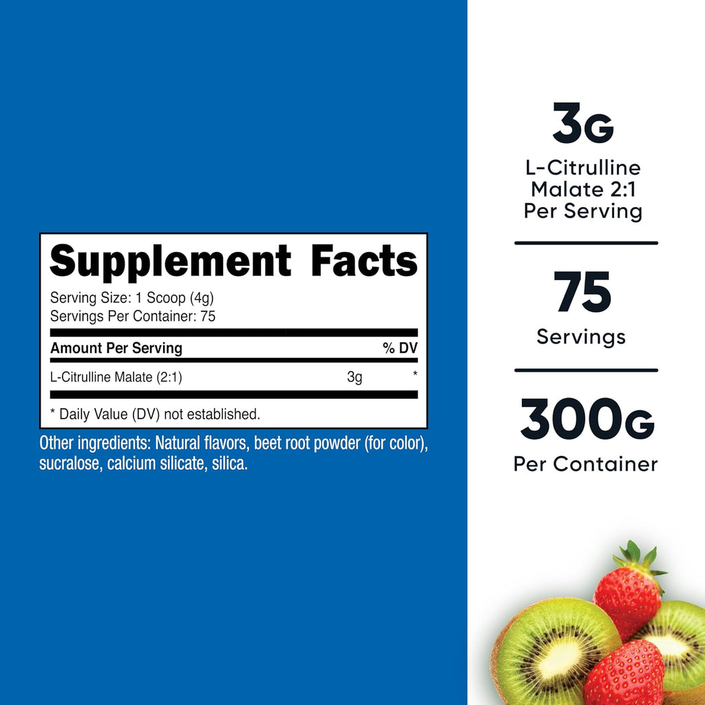 enhanced energy with L-Citrulline Malate